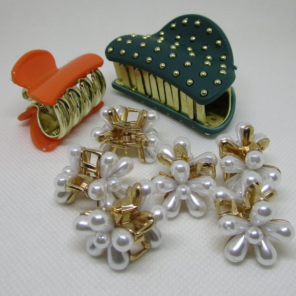 Hair | Lot Of Small Pinch Spring Hair Clips | Poshmark